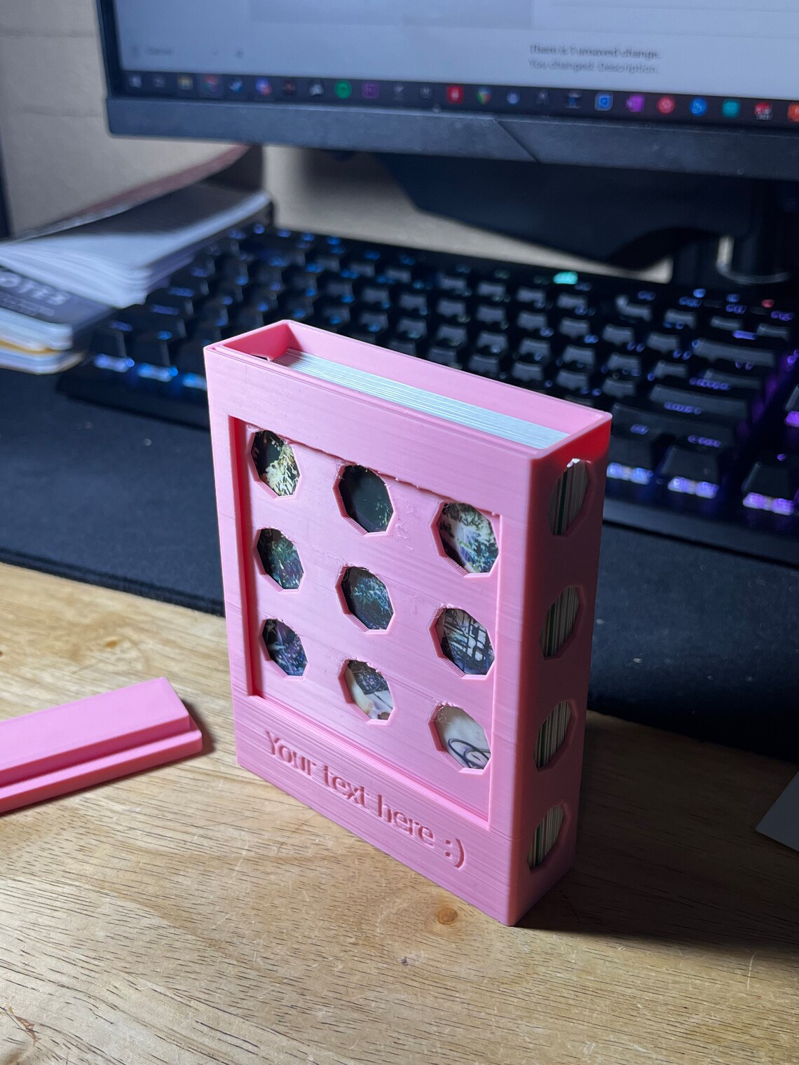 Polaroid Storage Box + Frame Holder (customizable) - Etsy