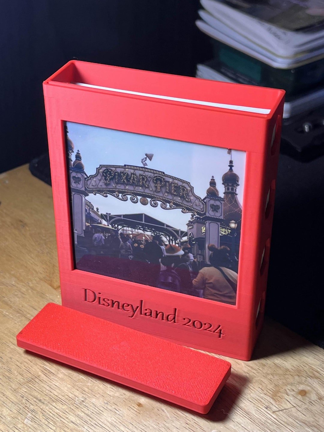 Polaroid Storage Box + Frame Holder (customizable) - Etsy
