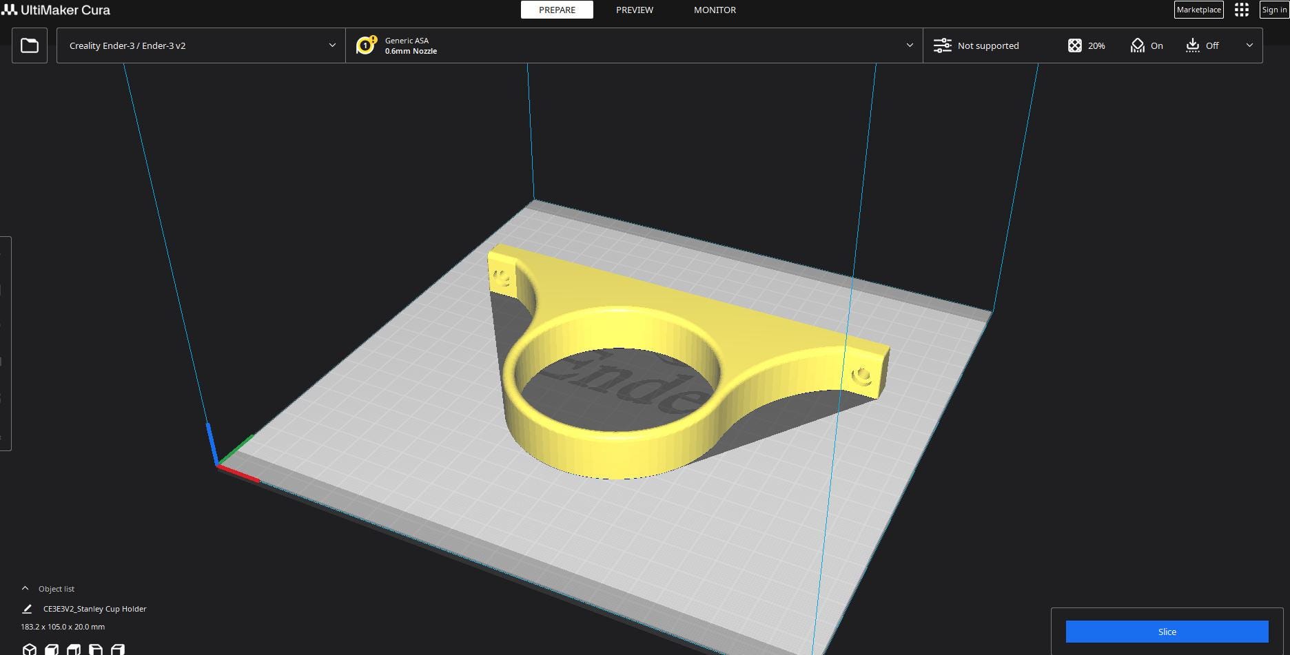 STL FILE Stanley Cup Holder 3D Printable (digital Download) - Etsy