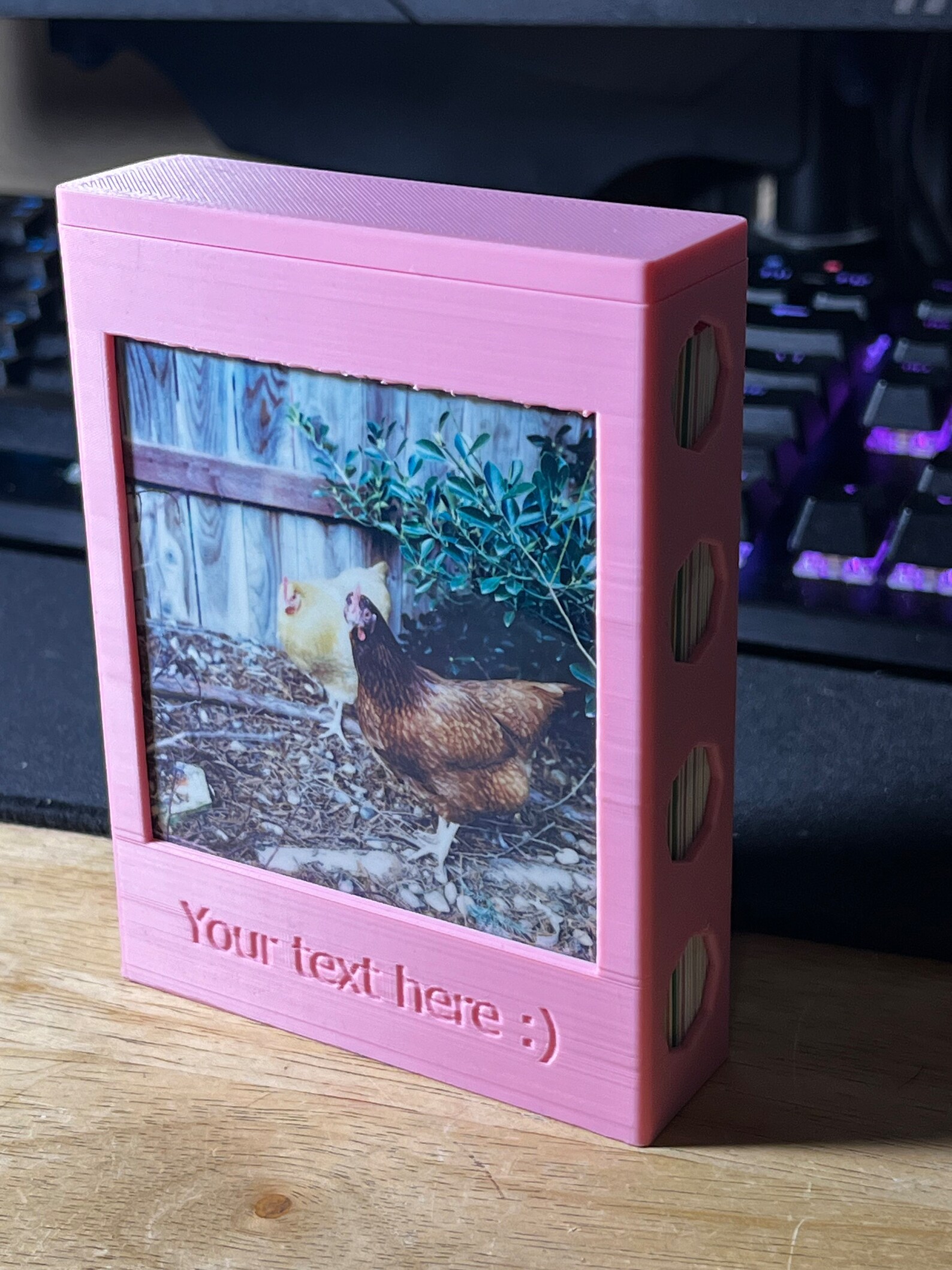 Polaroid Storage Box + Frame Holder (customizable) - Etsy