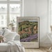 French Countryside Vintage Travel Poster Print - Provence Lavender ...