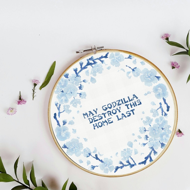 Godzilla Pattern - Etsy