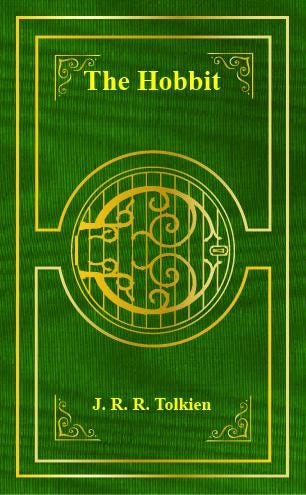 The Hobbit and the Lord of the Rings Trilogy Book Cover Designs, PNG ...