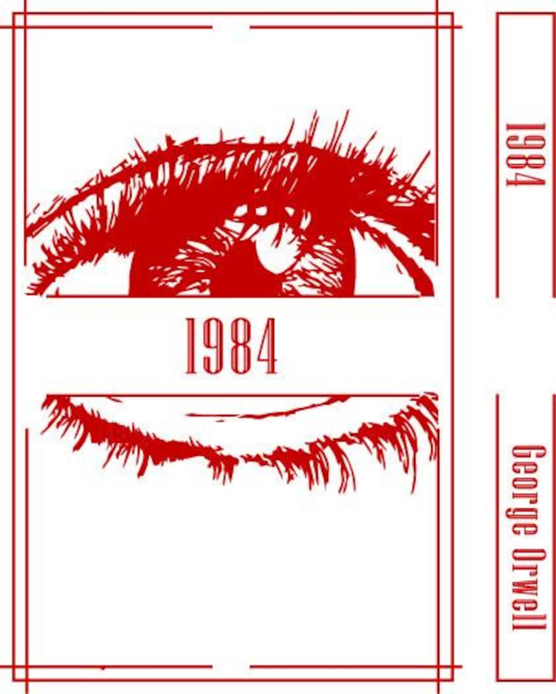 1984 Cover Designs, PNG Digital Downloads - Etsy