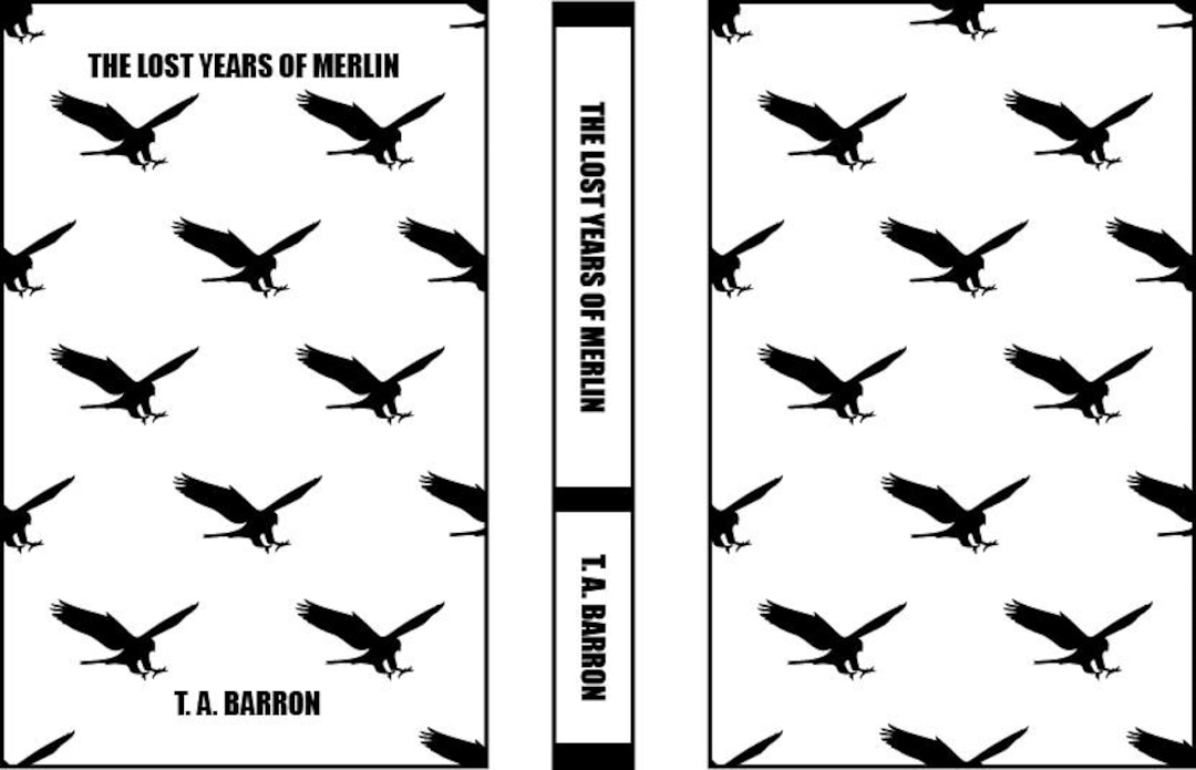 The Lost Years of Merlin Cover Designs PNG File - Etsy