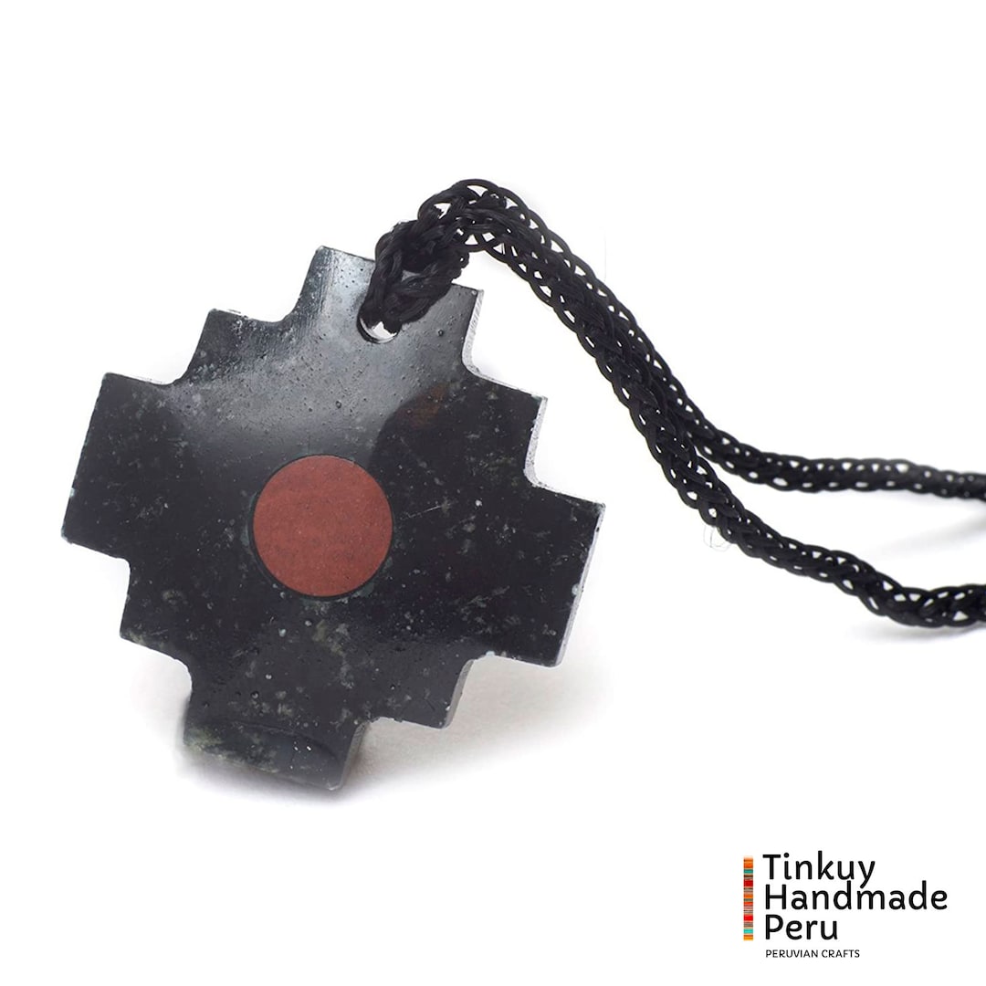 Collar Chakana Peruano, Colgante Chakana, Joyería Espiritual, Collar De ...