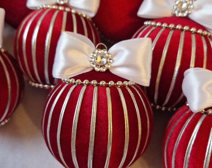 A Set of Custom-made Christmas Baubles - Etsy