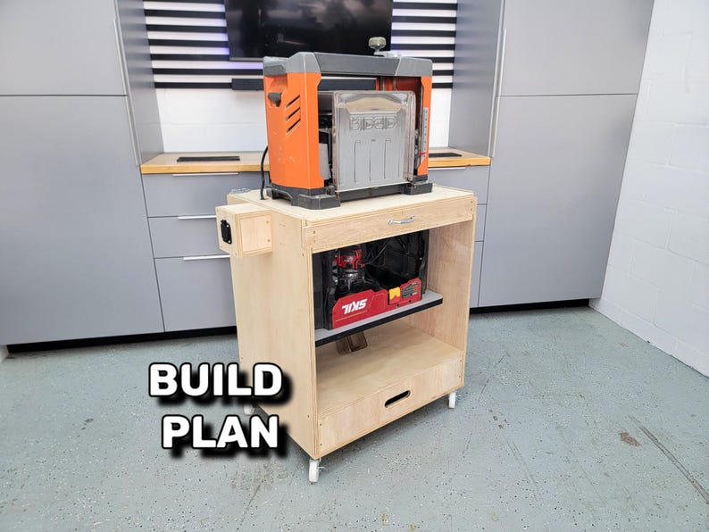 Flip Top Tool Cart / Build Plan - Etsy