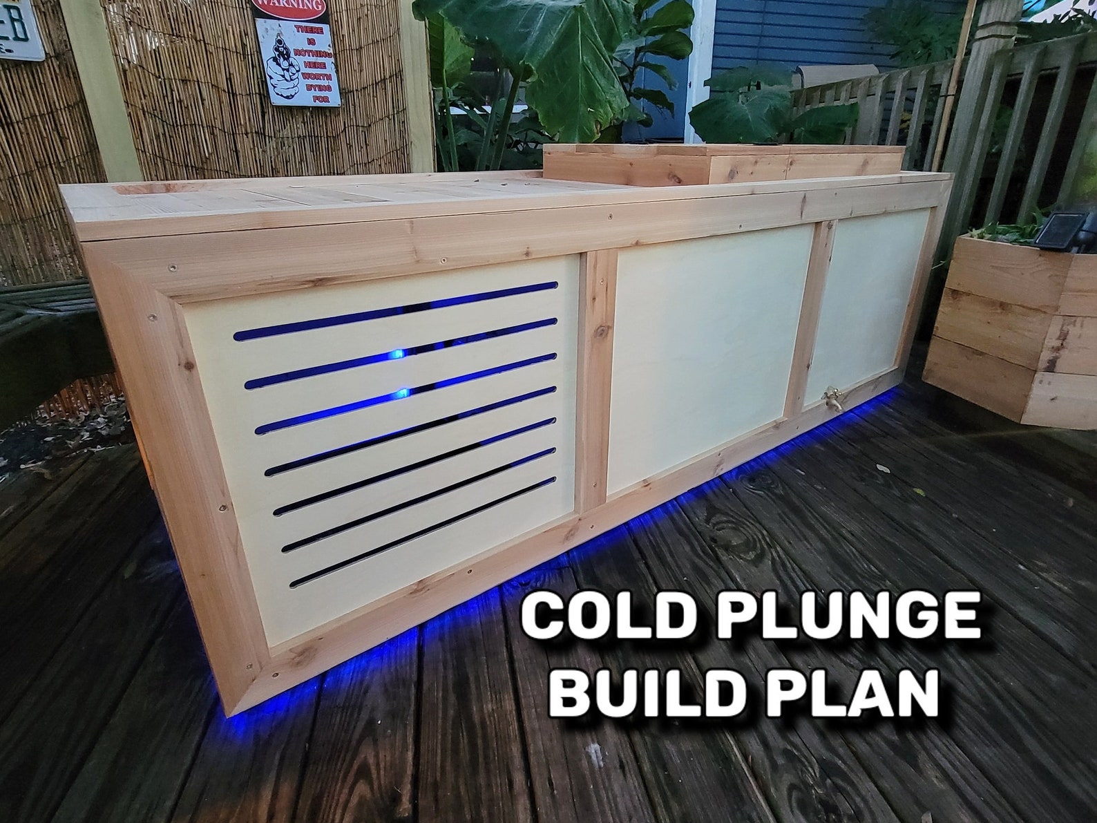 Cold Plunge, Ice Bath, DIY Cold Plunge, Build Plan, Digital Download ...