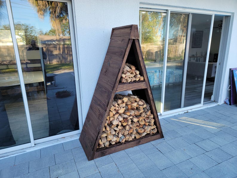 Firewood Rack Build Plan - Etsy