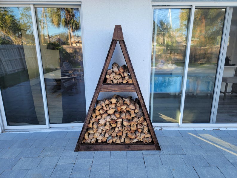 Firewood Rack Build Plan - Etsy