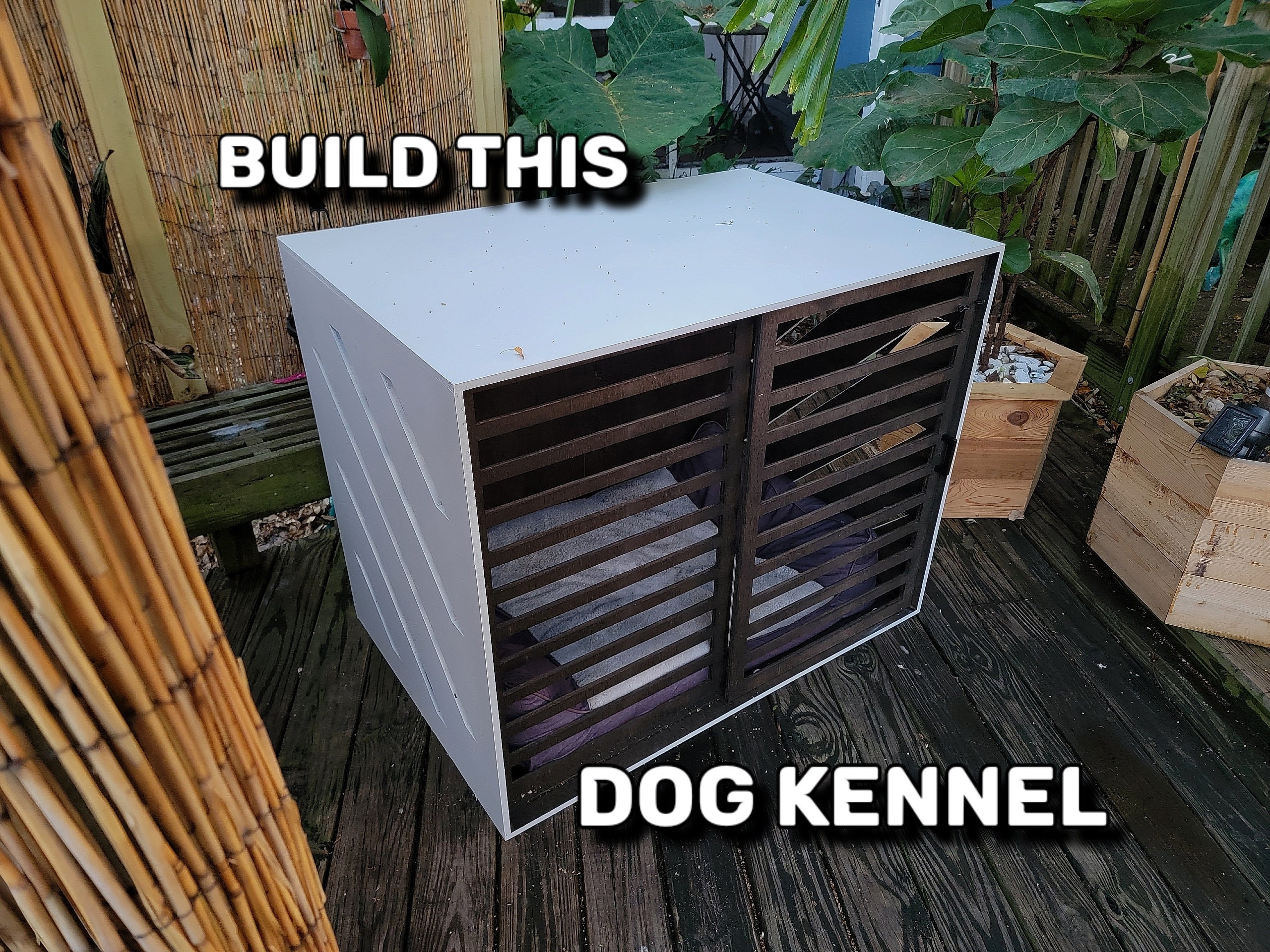Dog Kennel / Dog House / Dog Crate / Build Plan - Etsy
