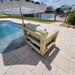 Rotating Outdoor Chair / Swivel Chair / Patio Furniture / Build Plan ...
