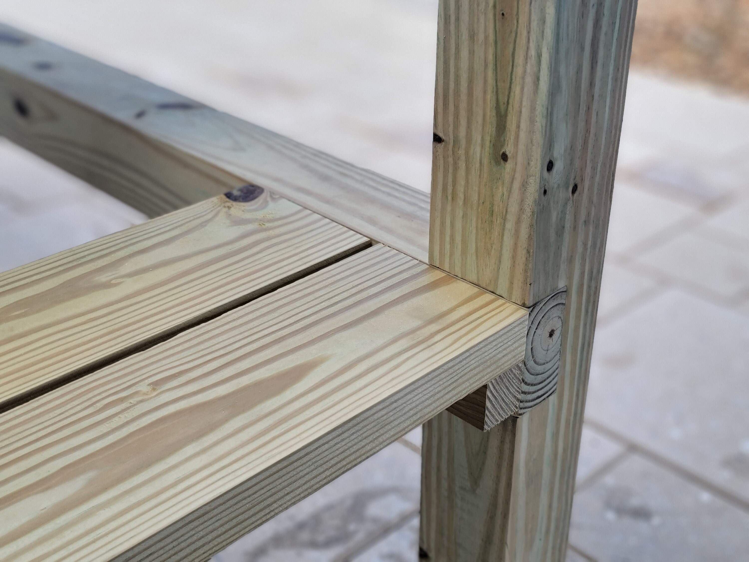 Modern Picnic Table - Patio Table - Outdoor Furniture - Build Plan ...