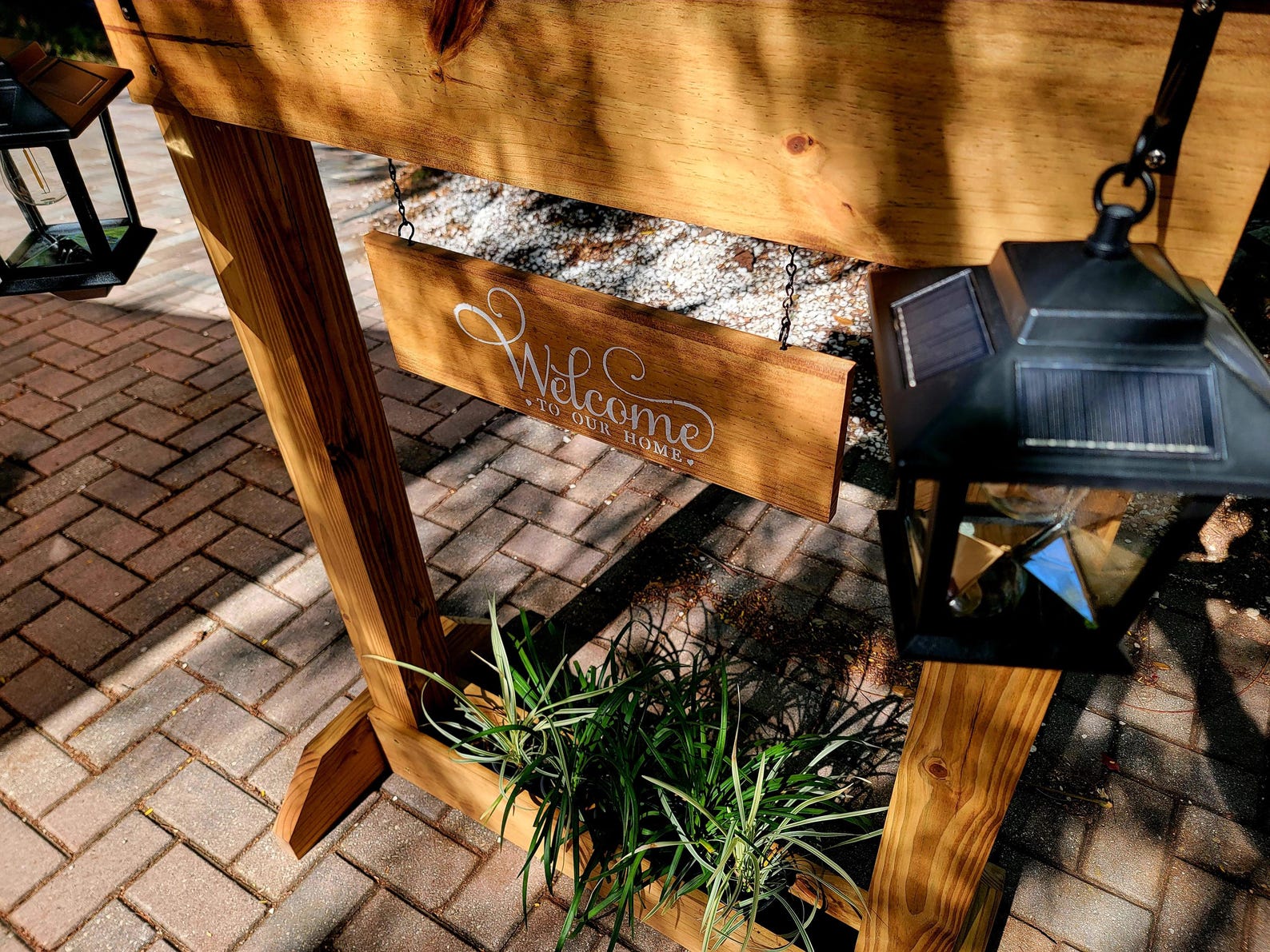 Welcome Plant Stand / Greeting's Stand / Welcome Sign / Build Plan - Etsy