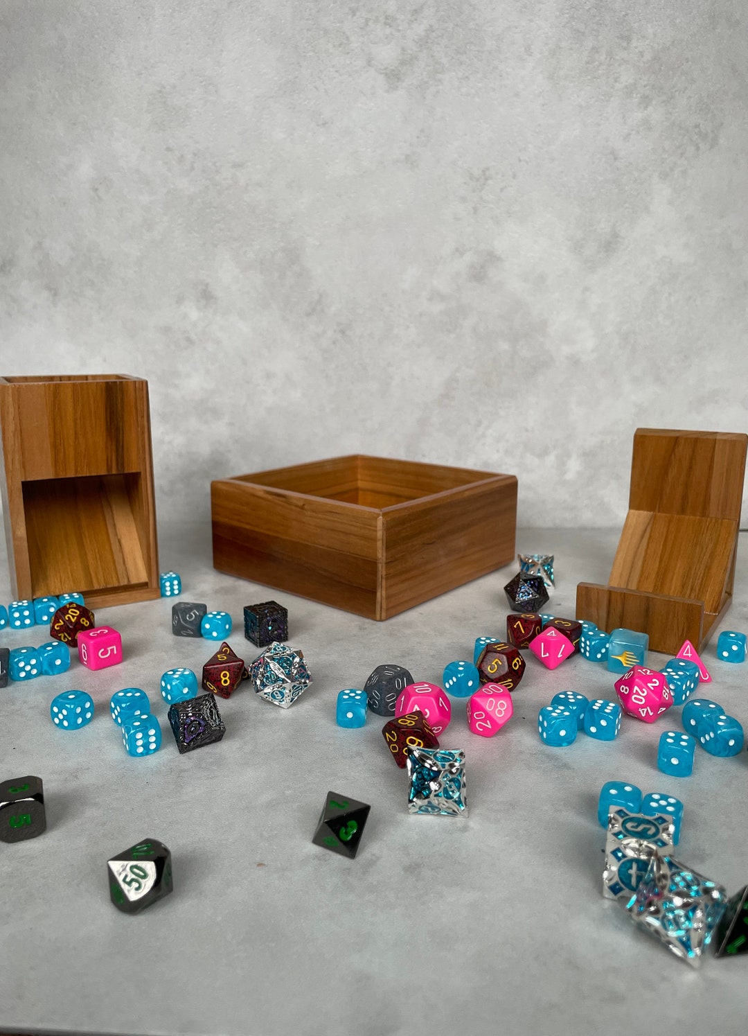 Rpg 3 Piece Bundle, Dice Tray, Dice Tower, Tablet Stand, DND, Dungeons ...