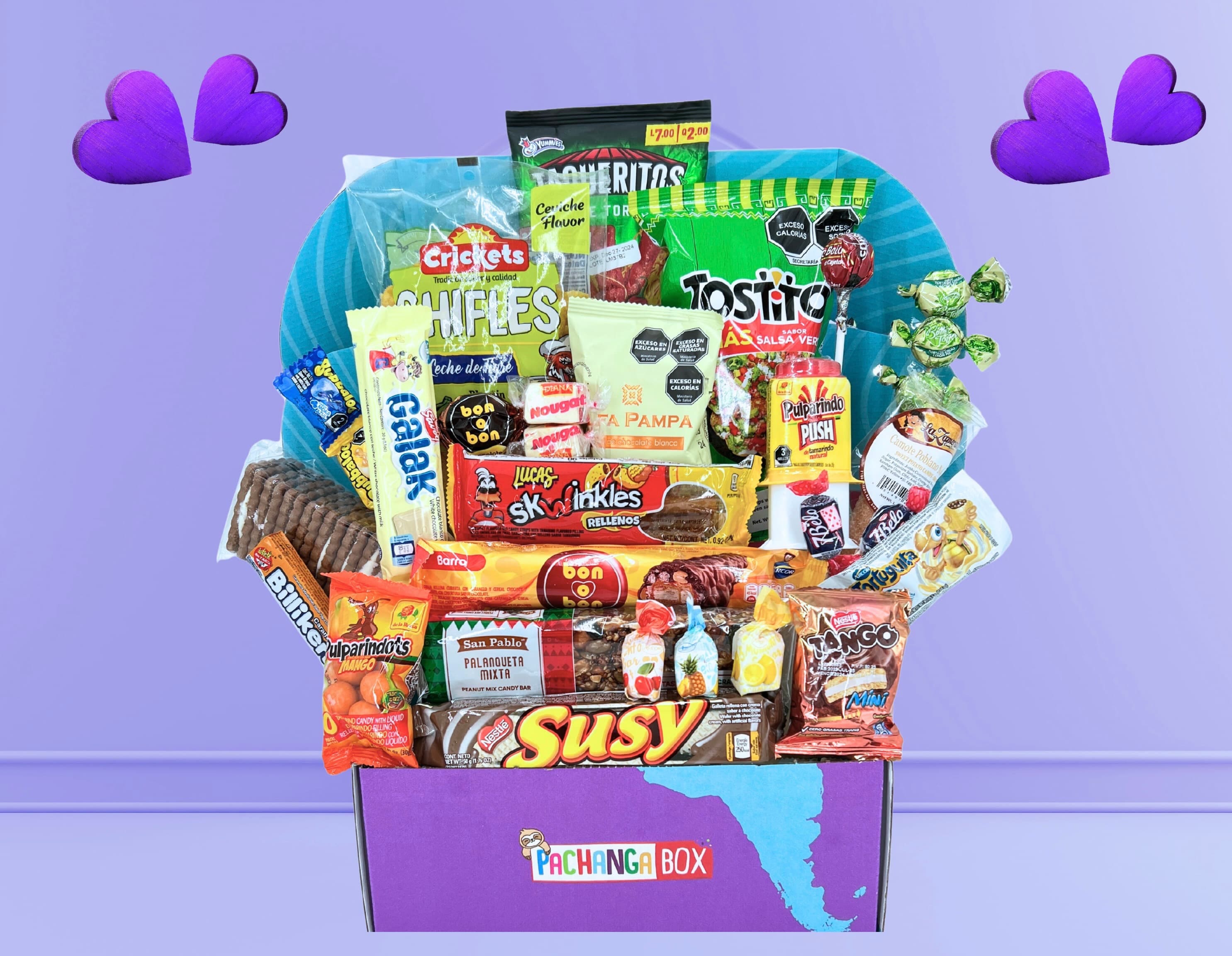 Hispanic & International Snack Box | 30 Pcs Mexico, Argentina and More ...