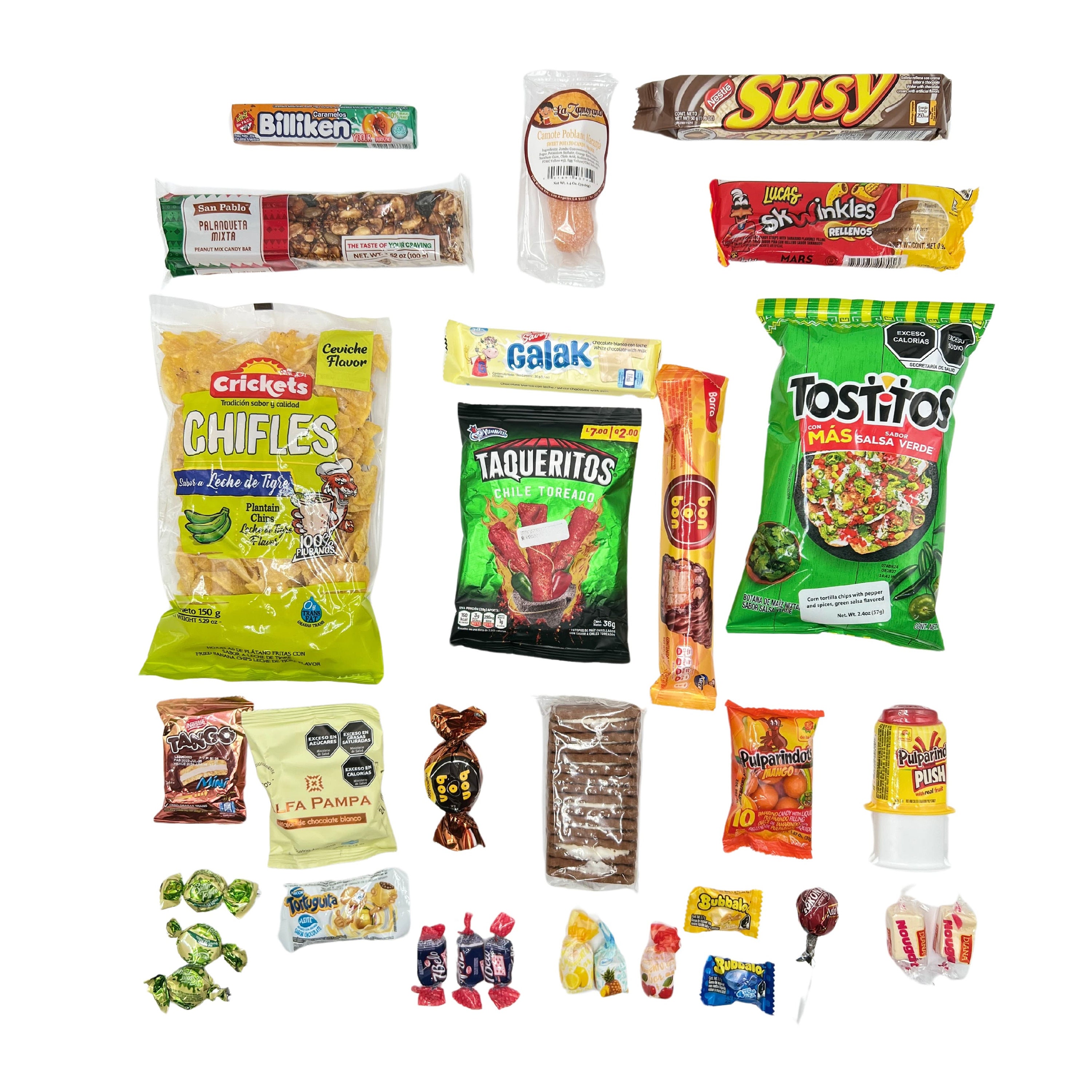 Hispanic & International Snack Box | 30 Pcs Mexico, Argentina and More ...