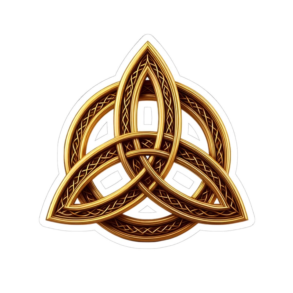 Irish Celtic Triquetra Knot Vinyl Decal - Etsy