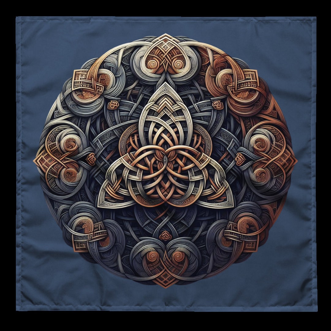 Irish Celtic Knot Bandana - Etsy