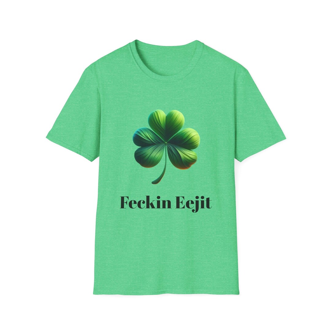 Irish Feckin Eejit Men's Tee - Etsy