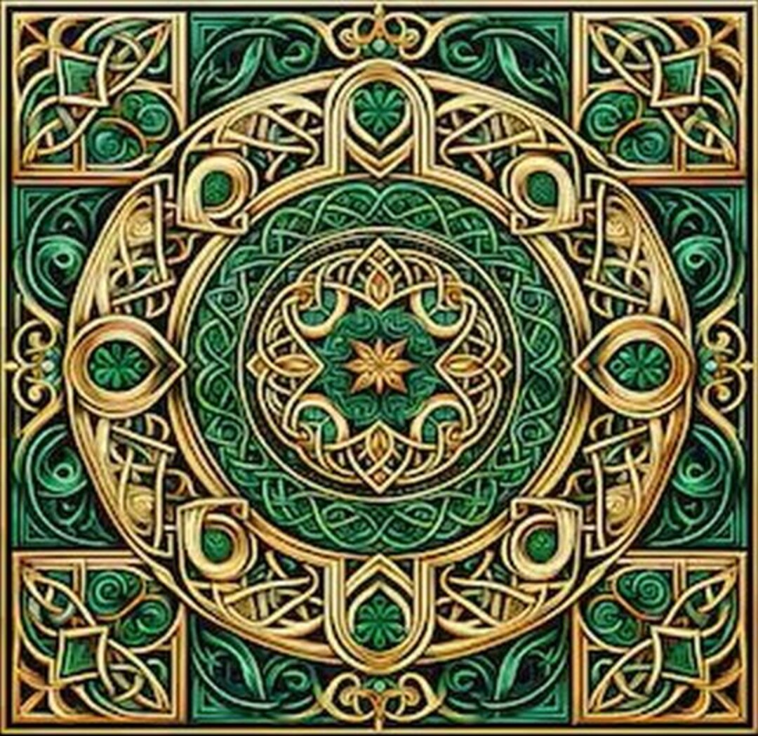 Irish Celtic Royal Bandana - Etsy