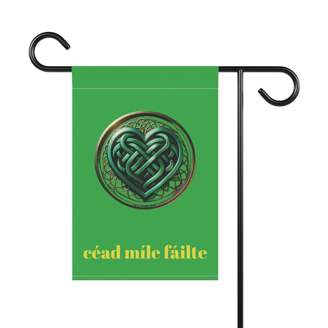 Céad Míle Fáilte Garden & House Banner - Etsy