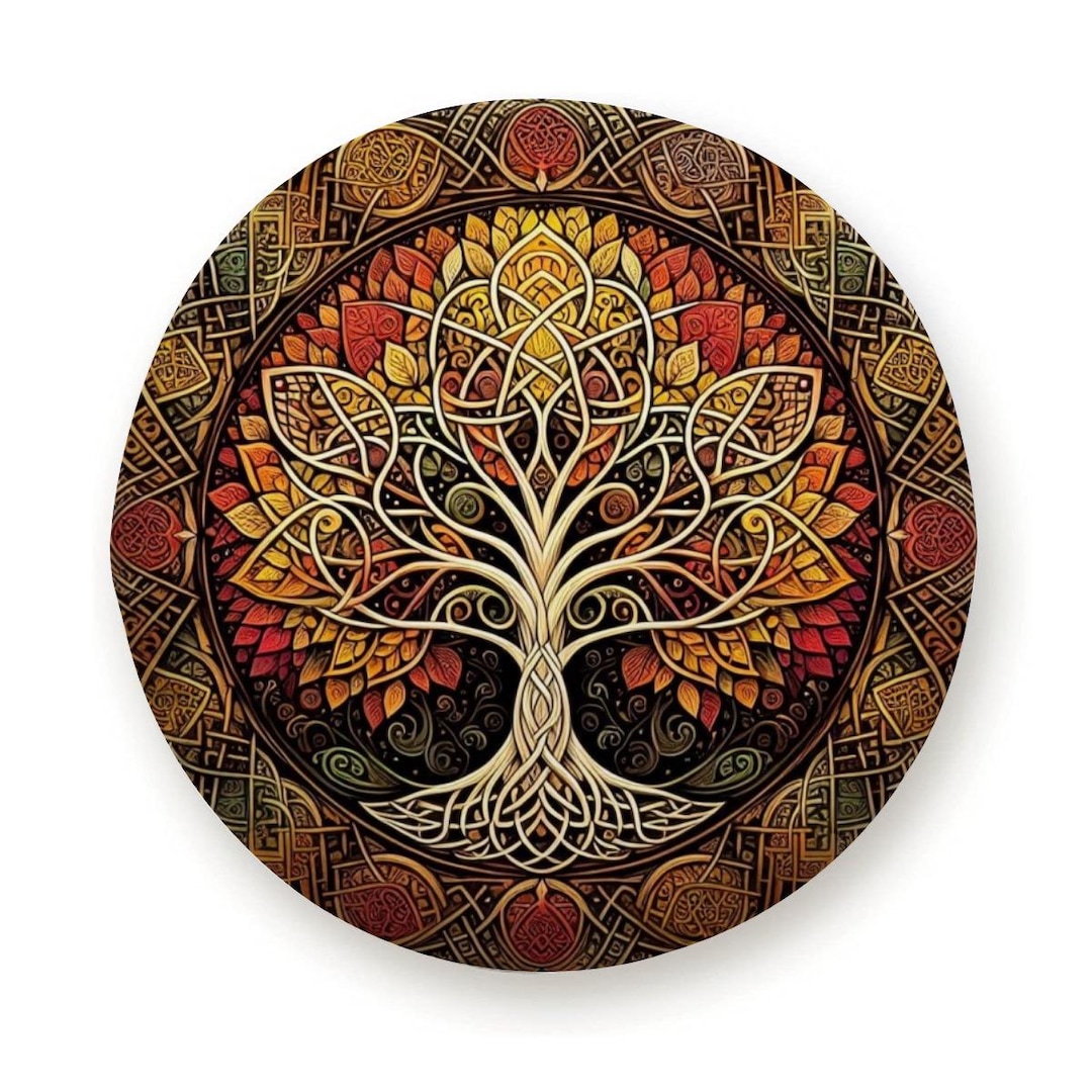 Irish Celtic Autumn Tree of Life Tire Cover - Etsy