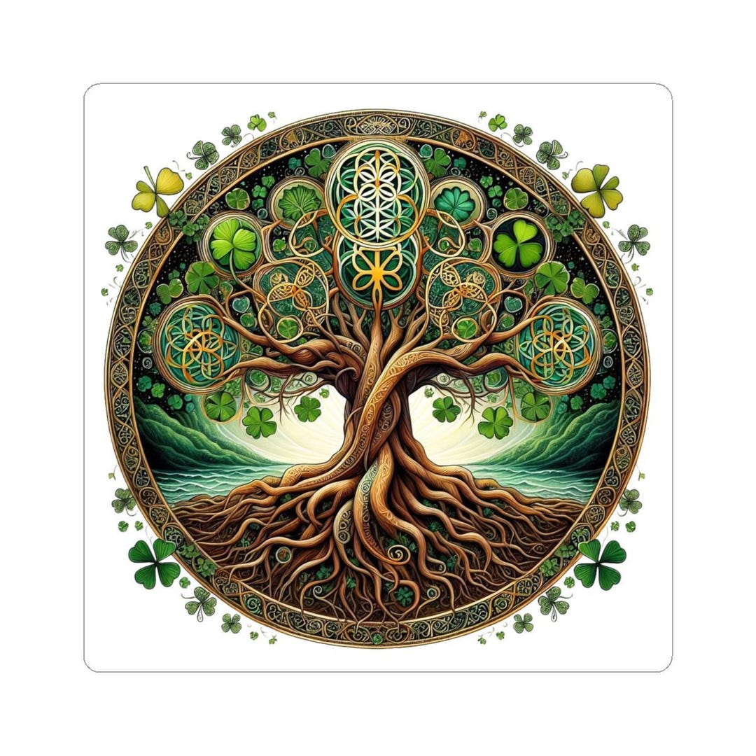 Celtic Tree of Life Vinyl Decal - Etsy