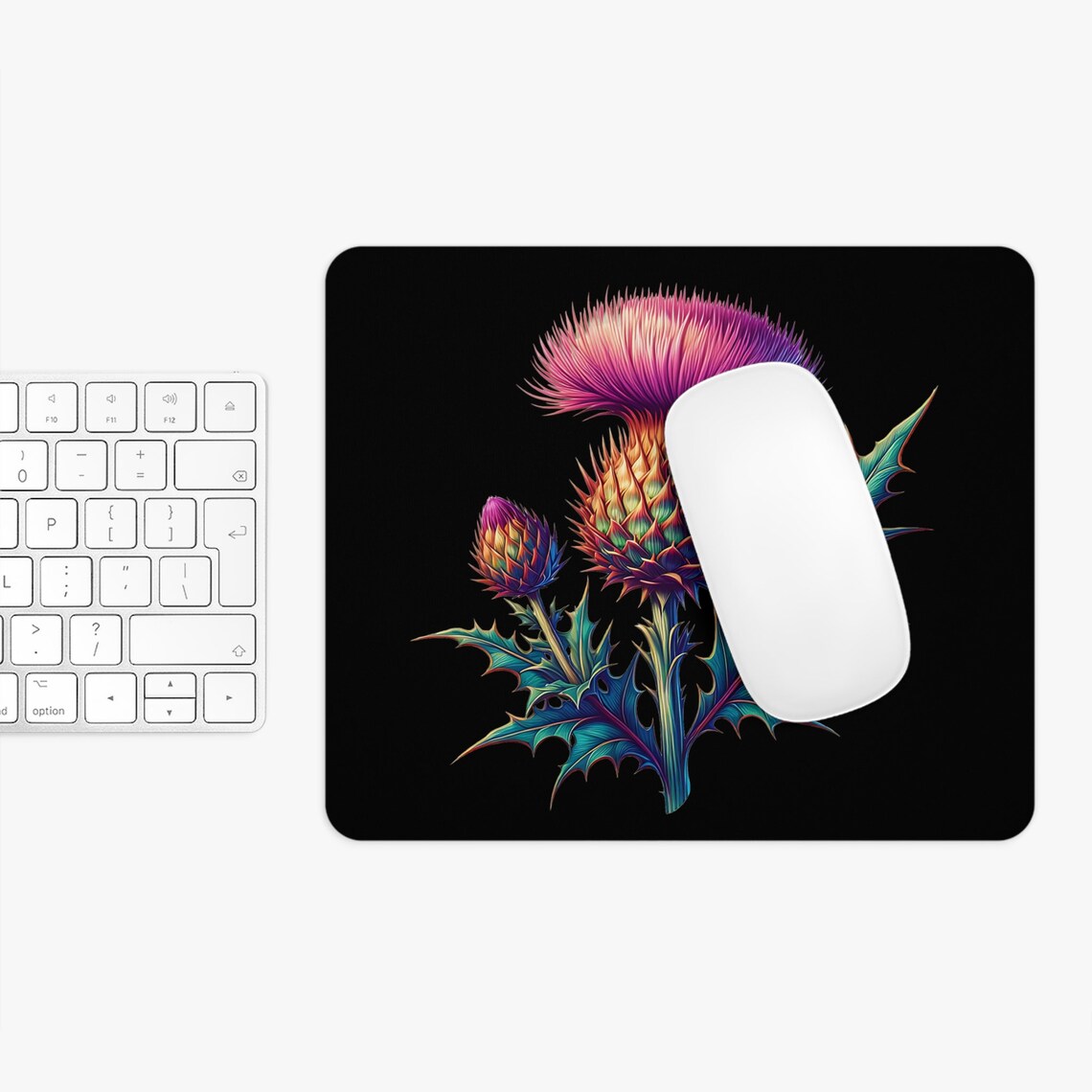 Scottish Thistle Mouse Pad - Etsy