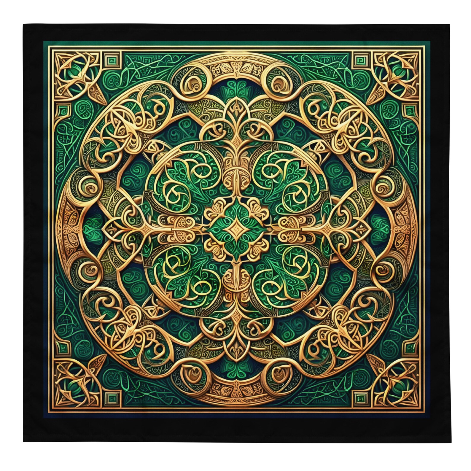 Irish Celtic Moher Bandana - Etsy
