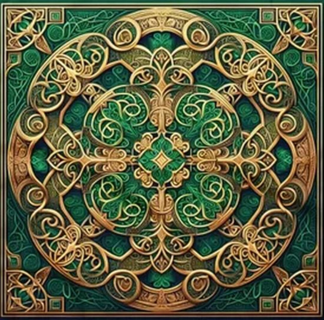 Irish Celtic Moher Bandana - Etsy