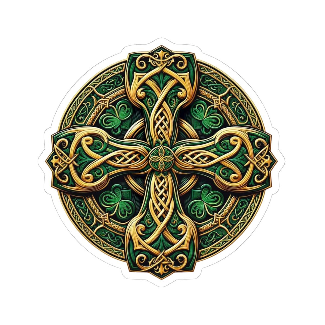 Irish Celtic Shield Vinyl Decal - Etsy