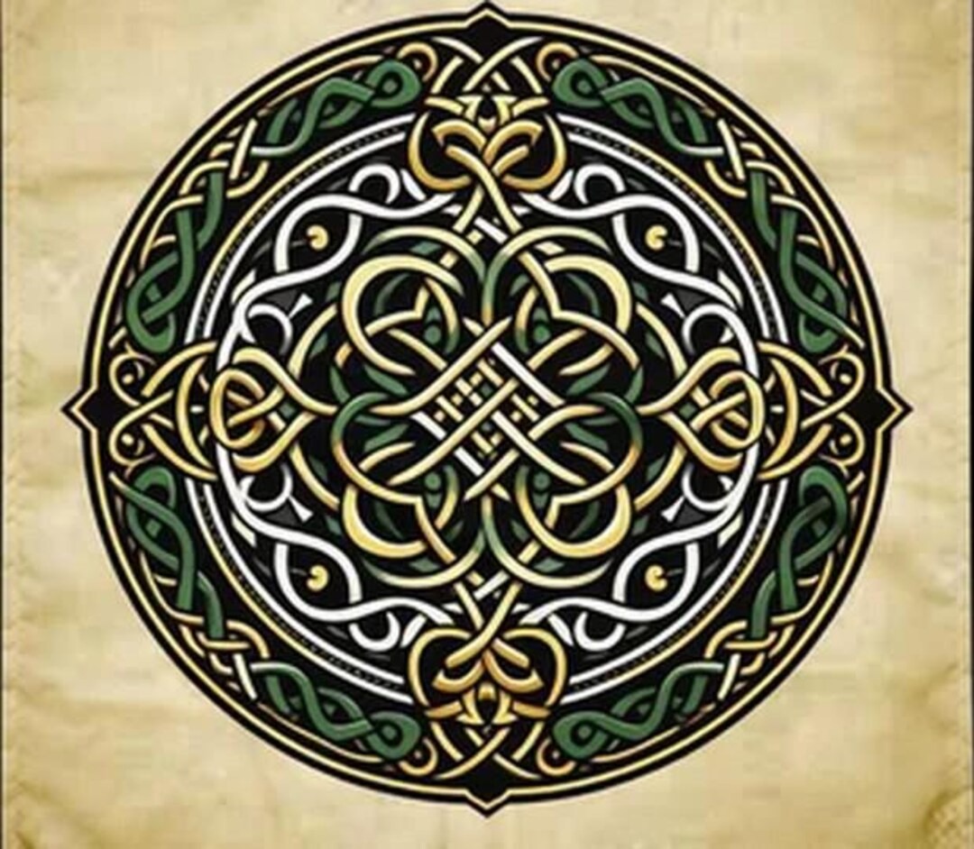 Irish Celtic Knot Bandana - Etsy
