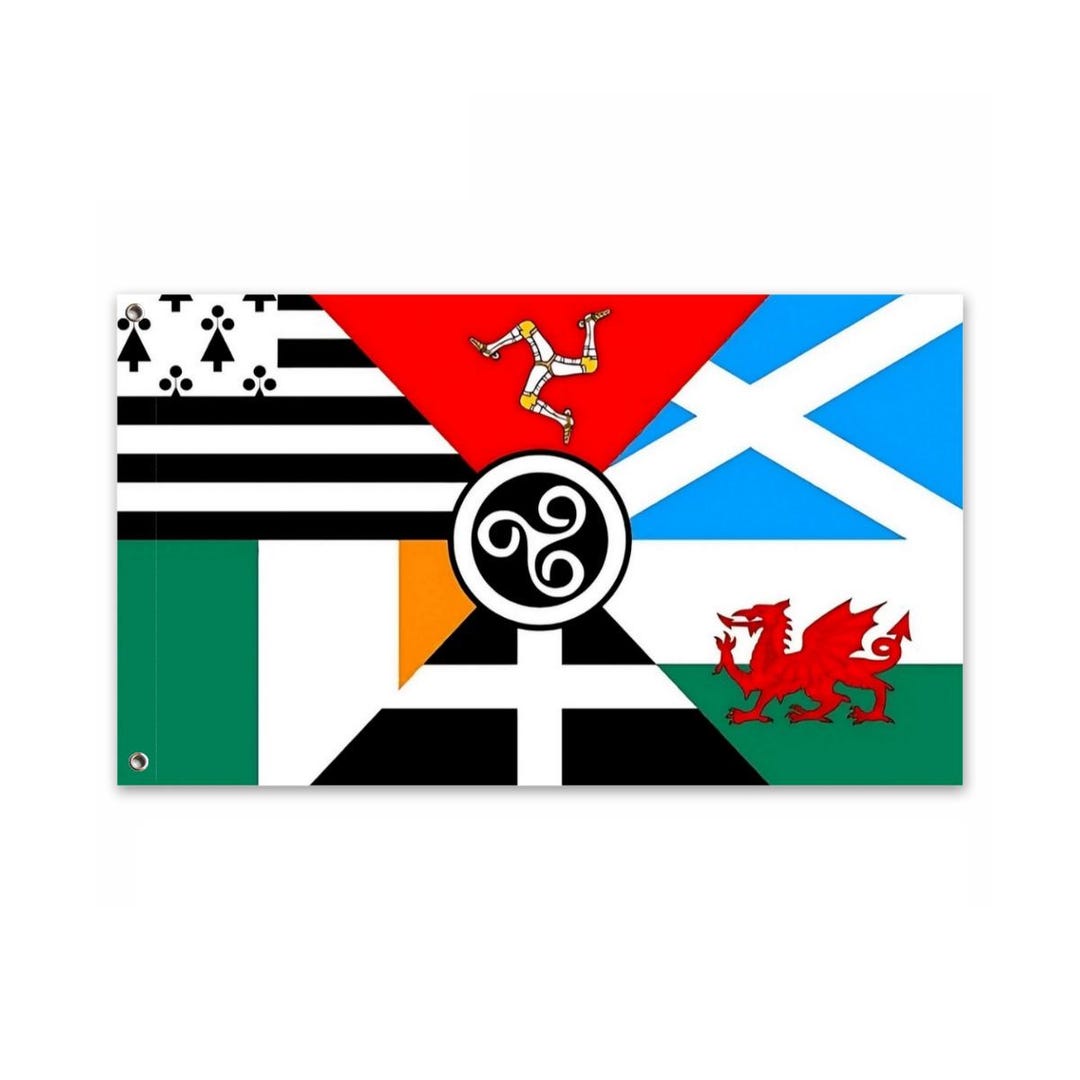 Celtic Nations Flag - Etsy