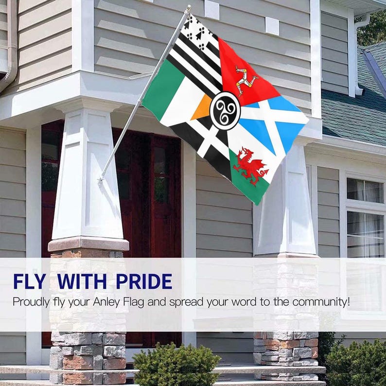 Celtic Nations Flag - Etsy