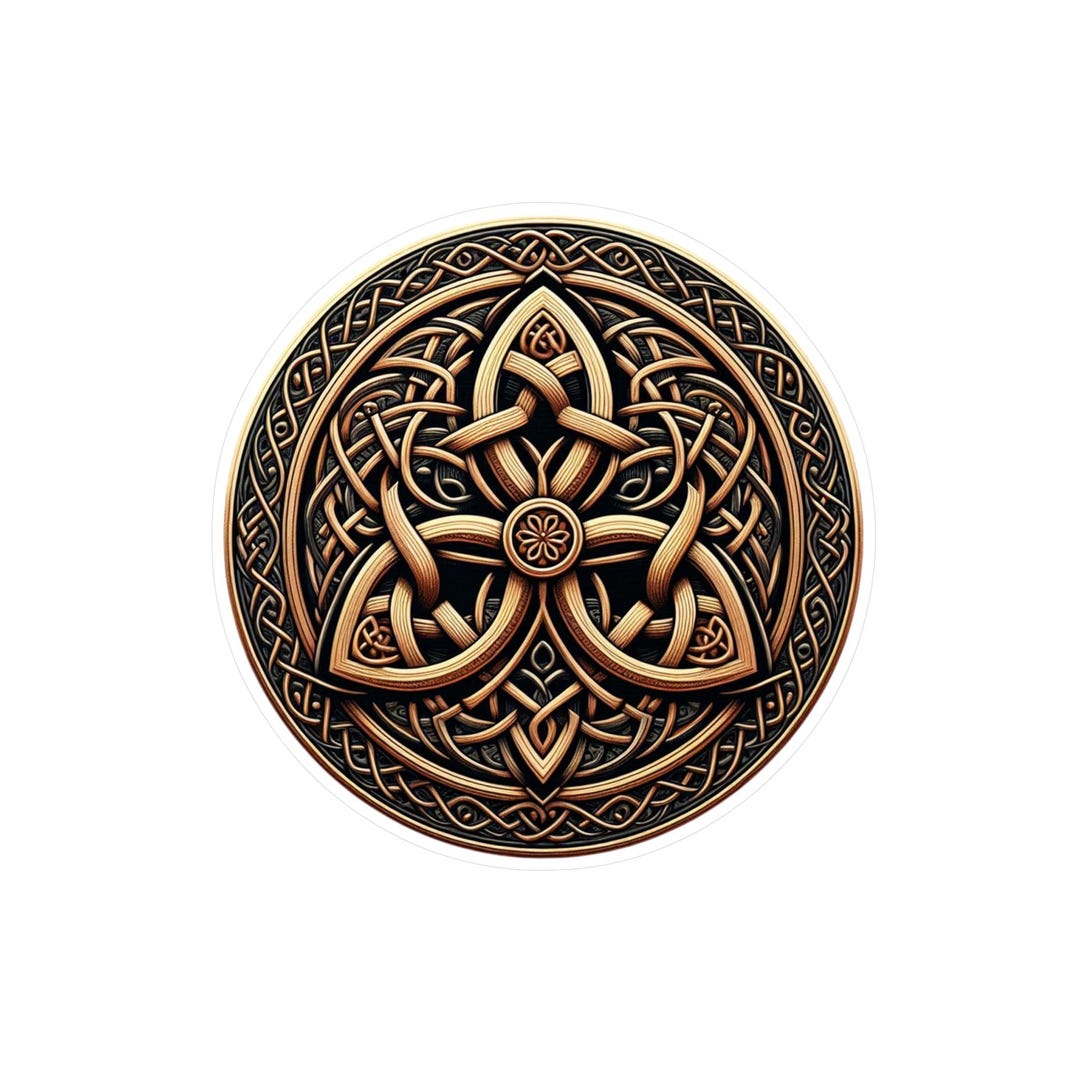 Misneach Celtic Knot Vinyl Decal - Etsy