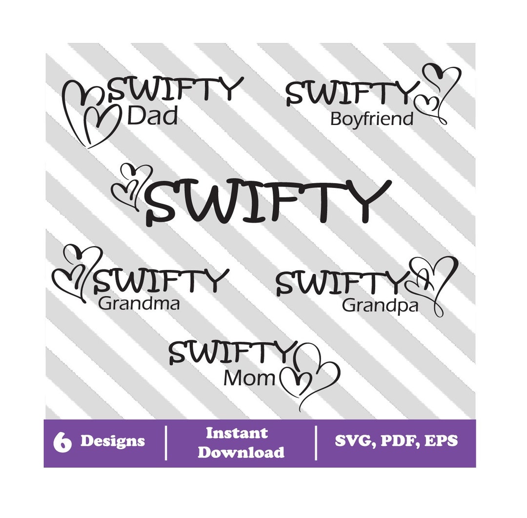 Swifty SVG Bundle - Etsy