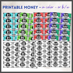 Kids Behavior System: Play Money, Rewards, Responsibility Chart ...