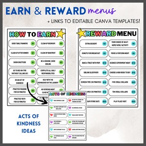 Kids Behavior System: Play Money, Rewards, Responsibility Chart ...