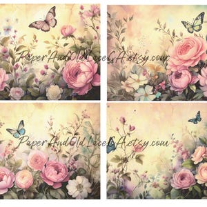 French Butterfly Garden - Etsy