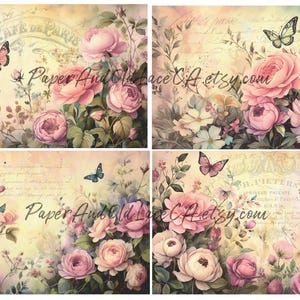French Butterfly Garden - Etsy
