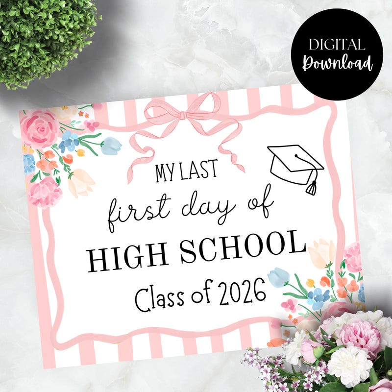 Senior Picture Prop - Etsy