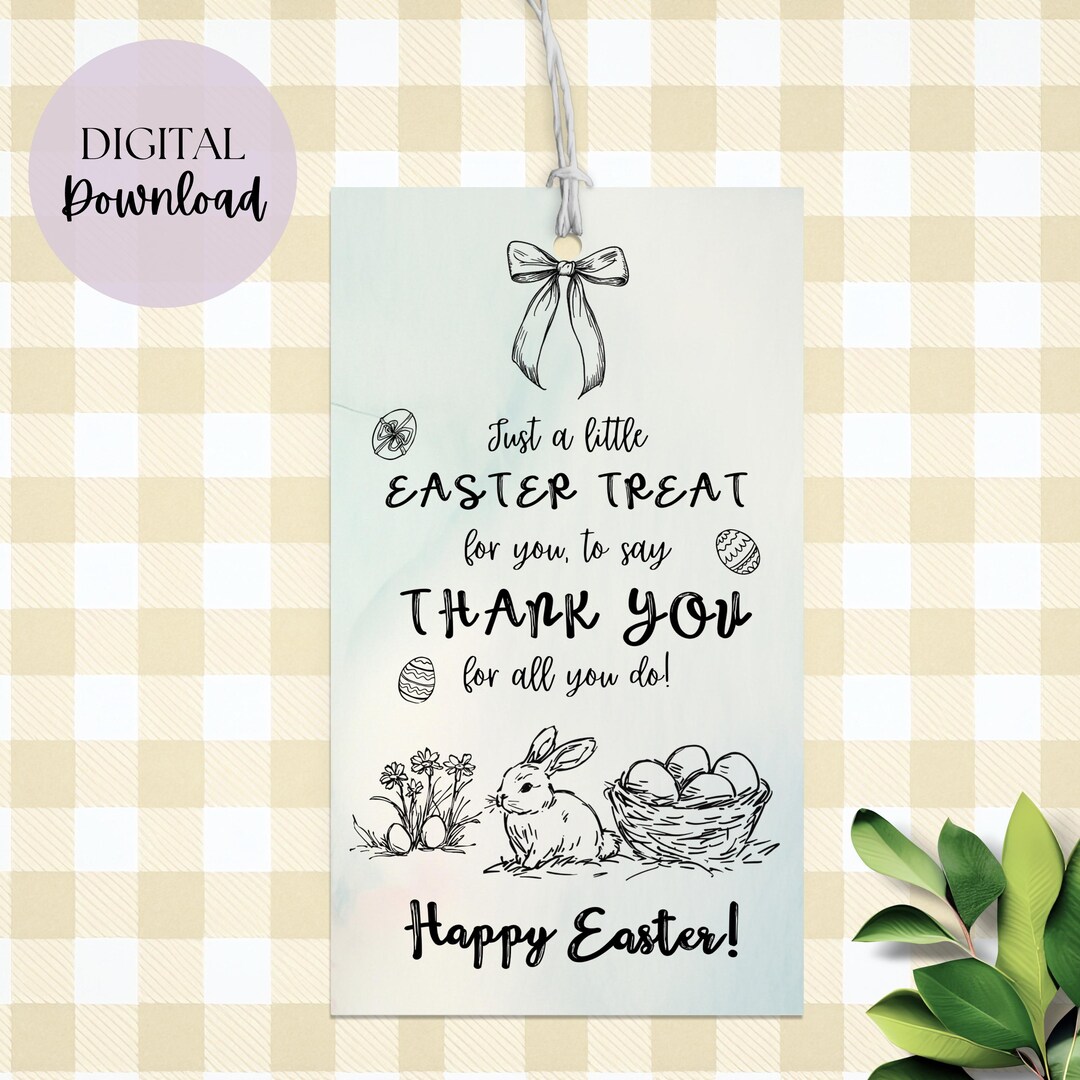 Just a Little Easter Treat for You, to Say Thank You for All You Do!, 2 ...