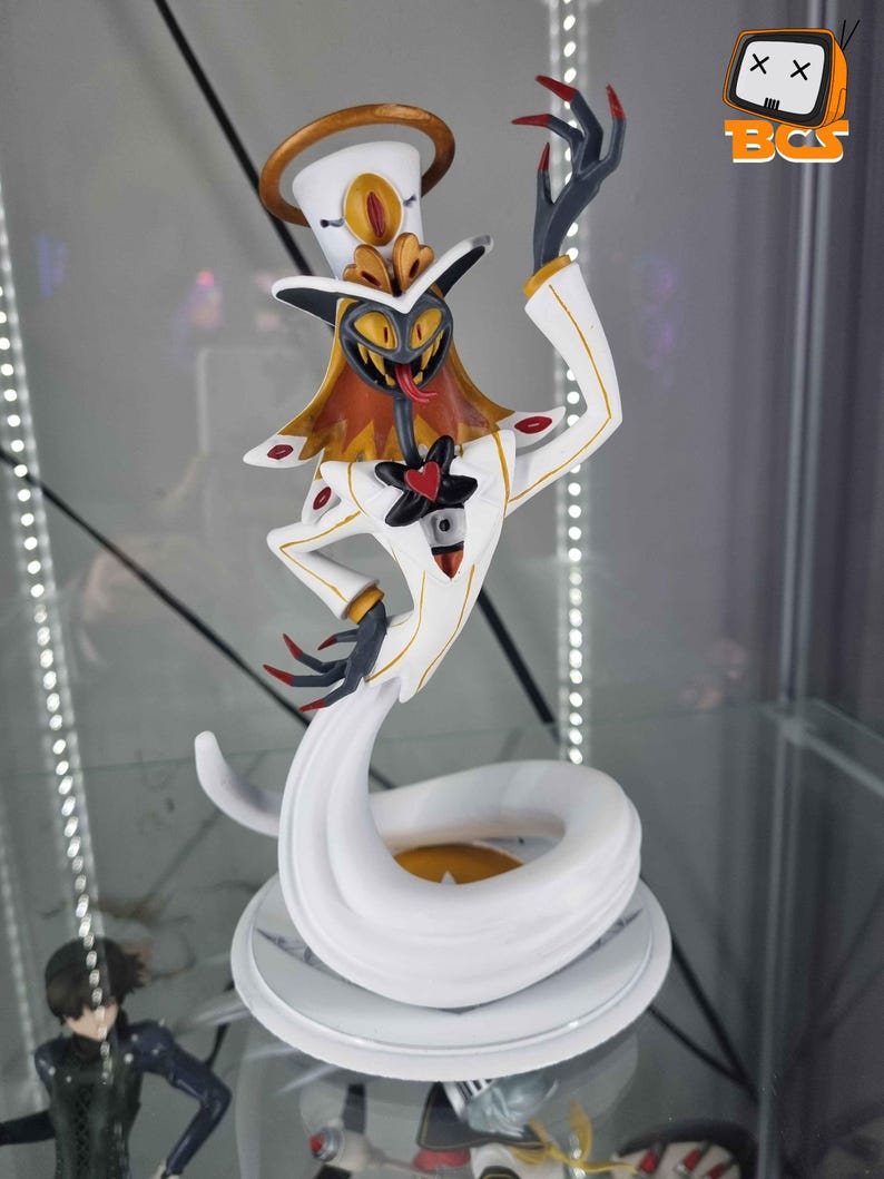 Sir Pentious Heaven Ver. Hand-painted Resin Display Statue | Hazbin ...