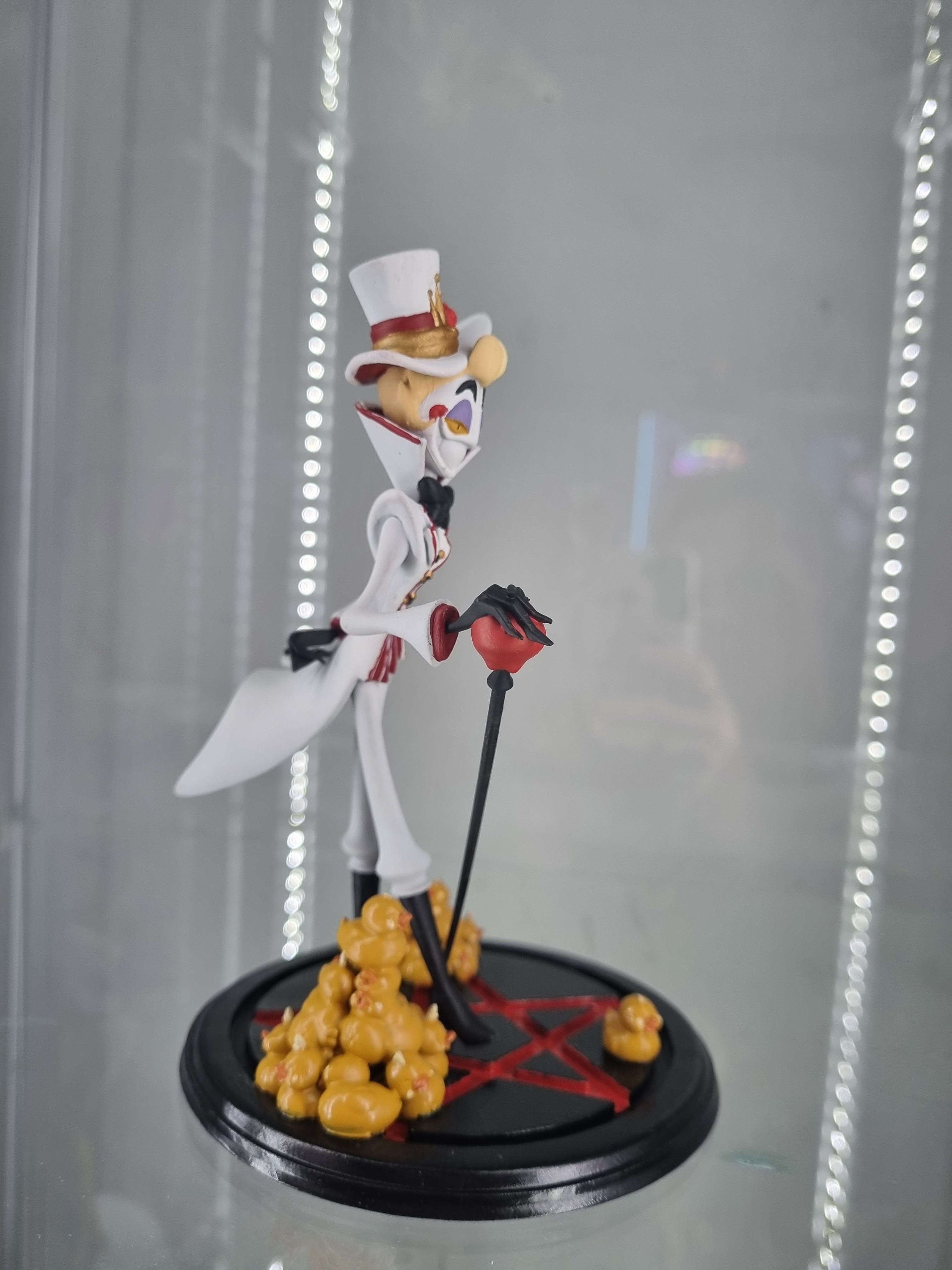 Hazbin Hotel Lucifer Complete Painted Figure - Etsy