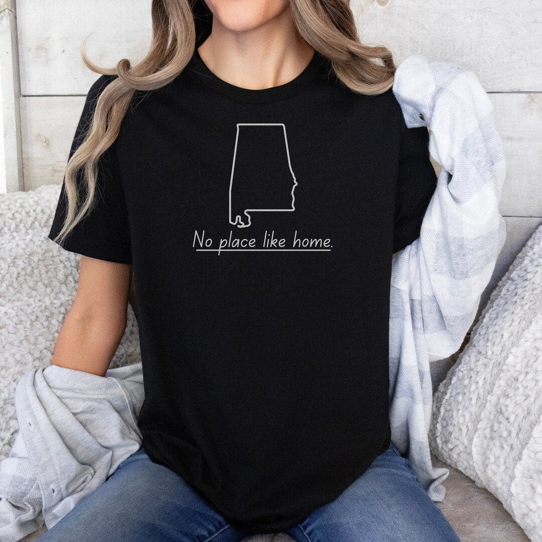 Alabama Shirt, State Outline Shirt State Pride T Shirt, Home State ...