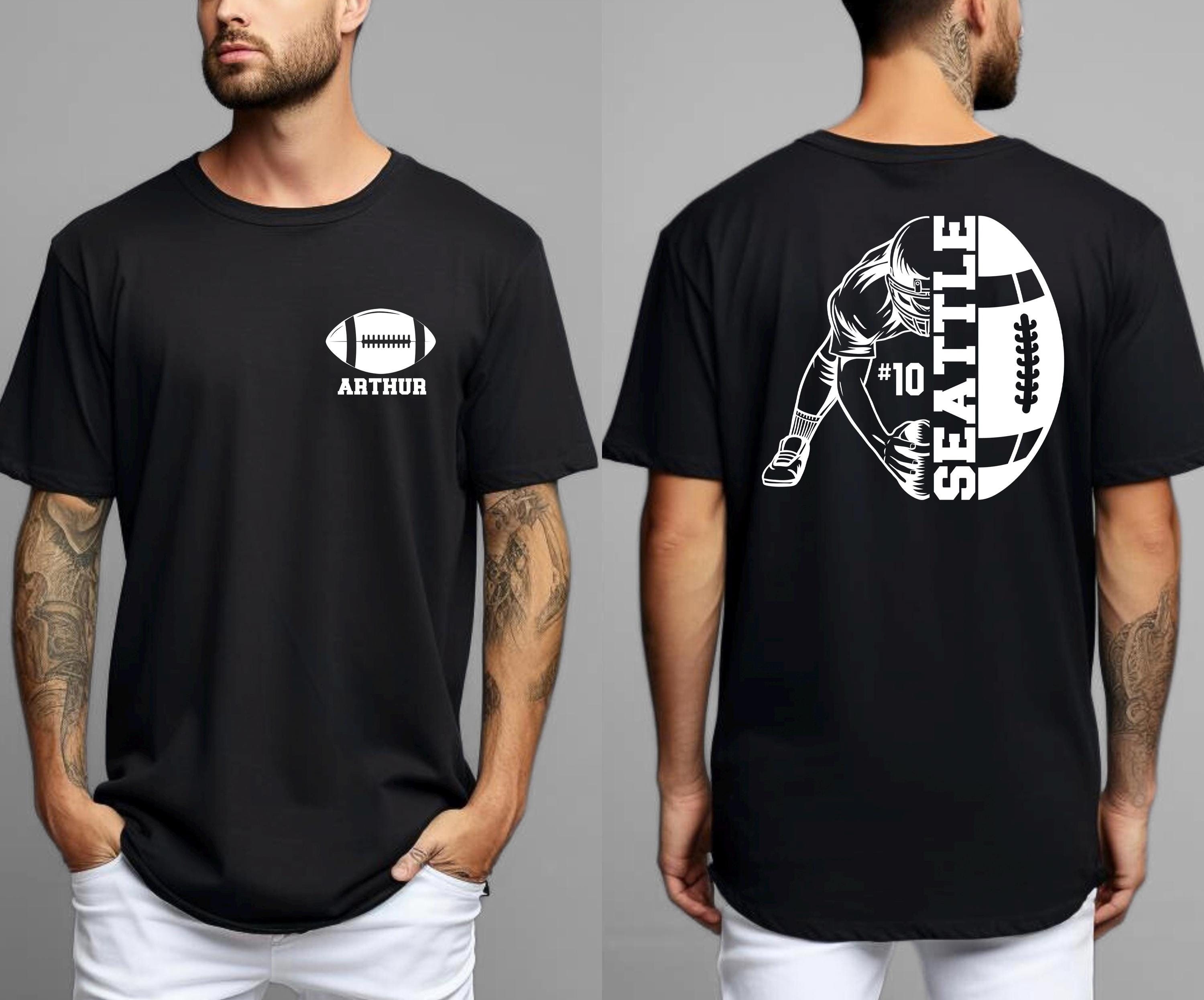 Customized Football Shirt,your Name Football, Game Day Shirt, Football ...