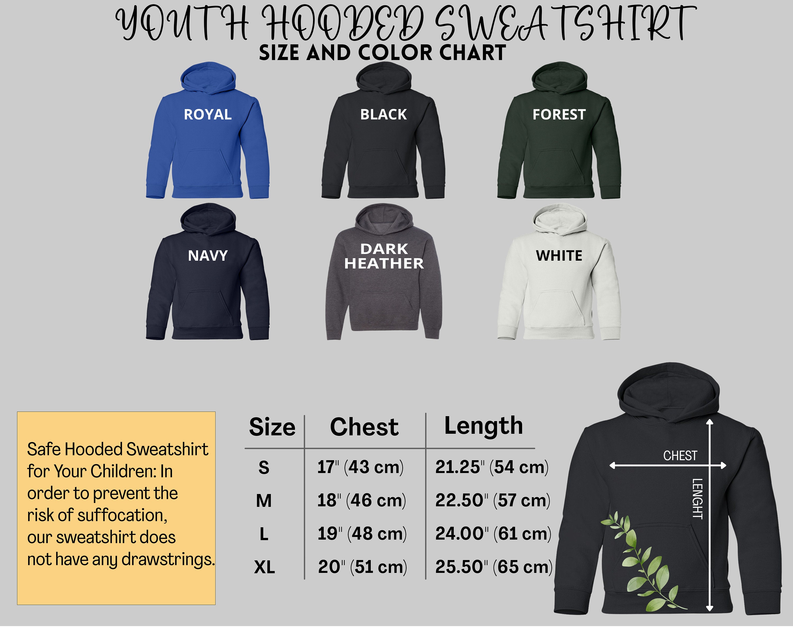 Soccer Number Name Outfit, Front and Back Soocer Hoodie, Personalized ...