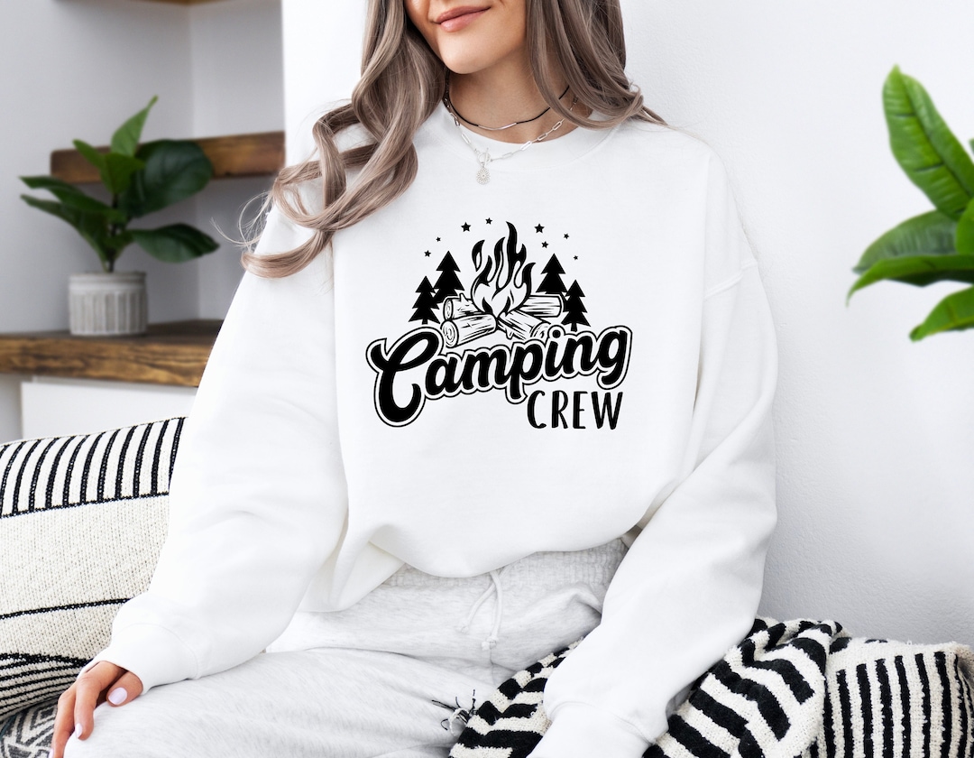 Camping Crew Sweatshirt, Camper Sweatshirt, Adventure Sweatshirt ...